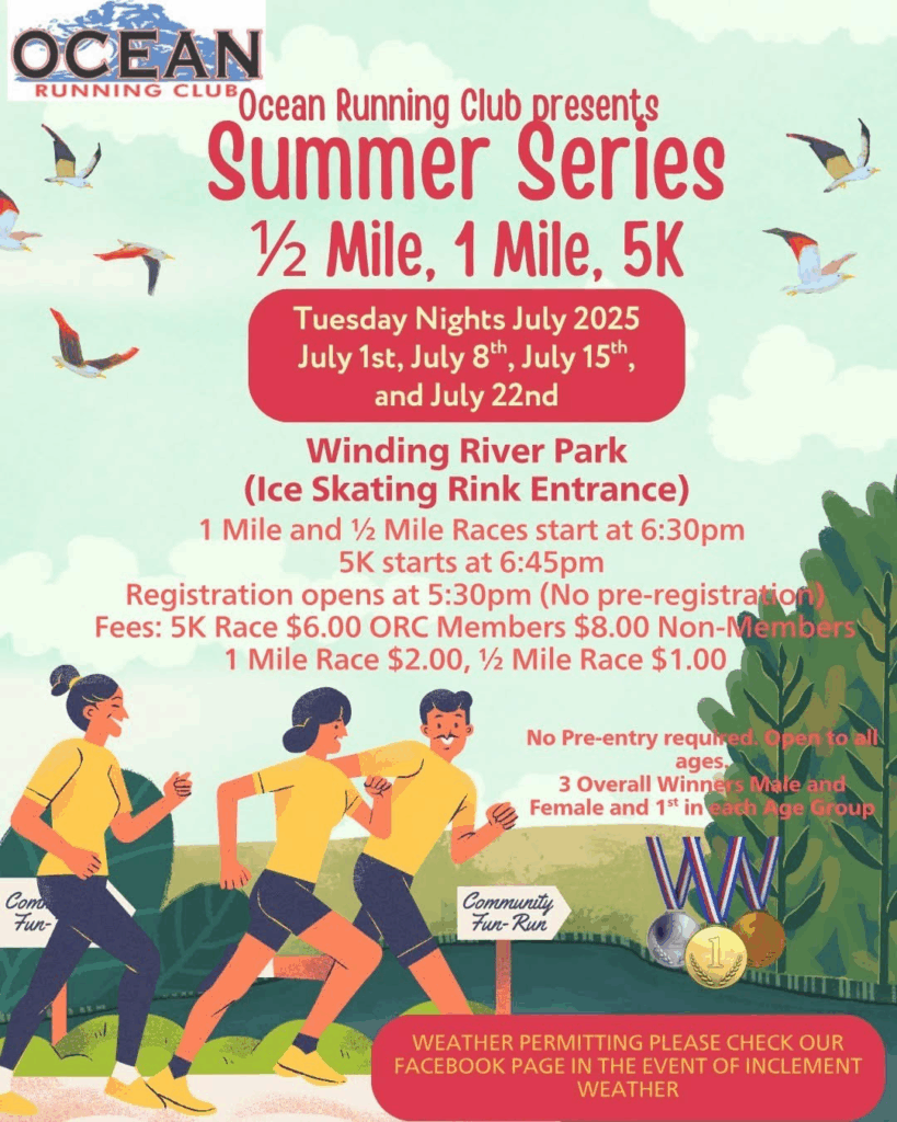 Ocean Running Club Summer Series